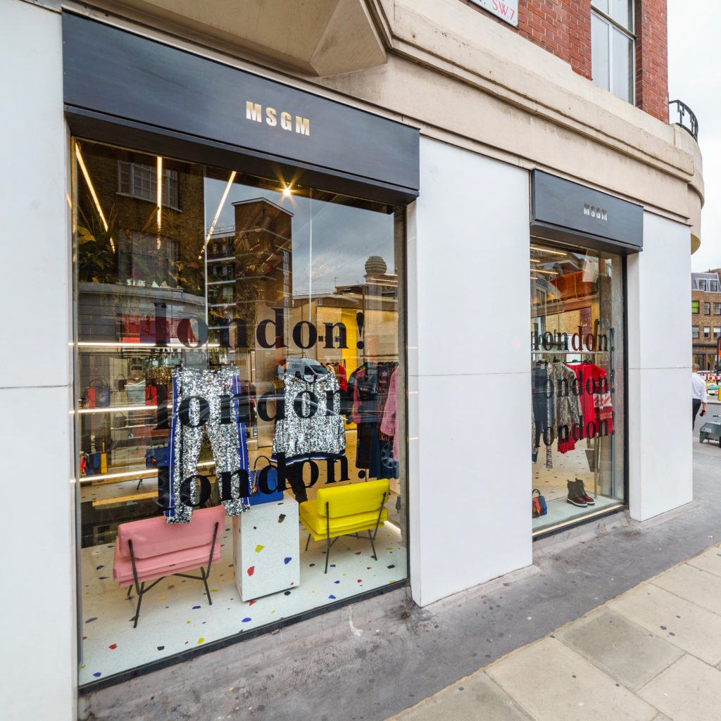 milano! milano! milano! | MSGM | Window Display | CHRISTIAN RIZZI