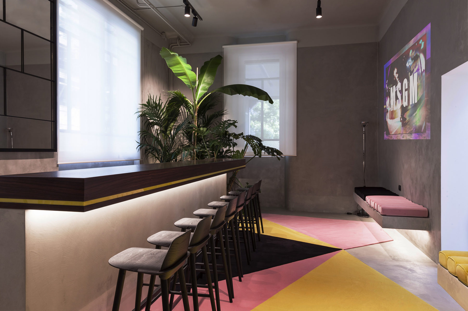 "FAKE BAR" Project @ Riccardo Grassi Showroom | MSGM | CHRISTIAN RIZZI